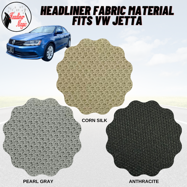 Headliner Fabric fits VW Jetta – HeadlinerMagic