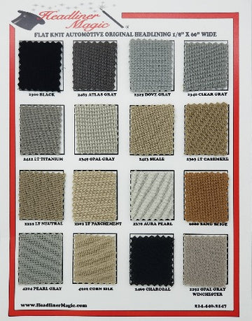 Headliner Magic® producing quality headliner replacement kits ...